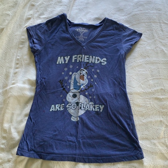 Disney | Shirts & Tops | Frozen Tee Shirt | Poshmark